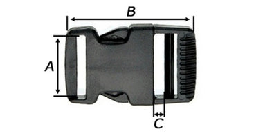 Gespsluiting 20 mm